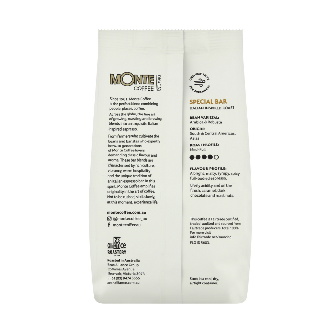 Monte Coffee Special Blend Ground Coffee 250g | Shop Now