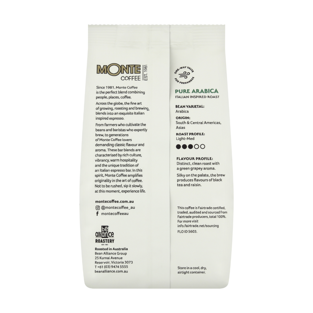 Monte Coffee Pure Arabica Ground Coffee | Shop Now
